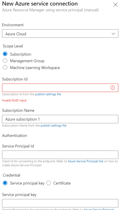 Azure Devops Service Connection Key Vault