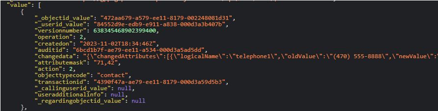 changedata is the property we are concerned with but it is serialized ... changedata is the property we are concerned with but it is serialized ...